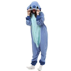 DEAGUI Unisex-Adult Animal Onesies Pajamas Halloween Costume Cosplay Funny Christmas Party Wear Daily Carton Outfit