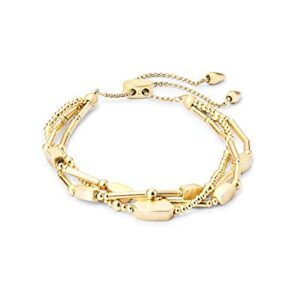 Kendra Scott Chantal Beaded Bracelet for Women, Fashion Jewelry, 14k Gold-Plated