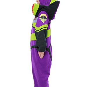 SAZAC Kigurumi - Evangelion Unit-01 - Eva-01 - Onesie Jumpsuit Halloween Costume - Adult