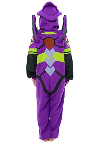 SAZAC Kigurumi - Evangelion Unit-01 - Eva-01 - Onesie Jumpsuit Halloween Costume - Adult