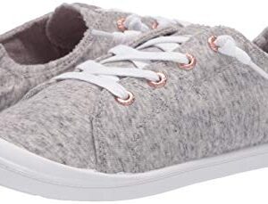 Roxy Women's Bayshore Slip On Sneaker Shoe, Dark Grey 20, 8.5 M US