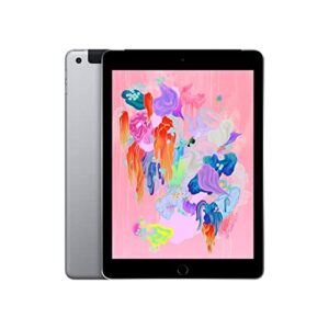 2018 apple ipad (wi-fi + cellular, 32gb) - space gray (renewed)