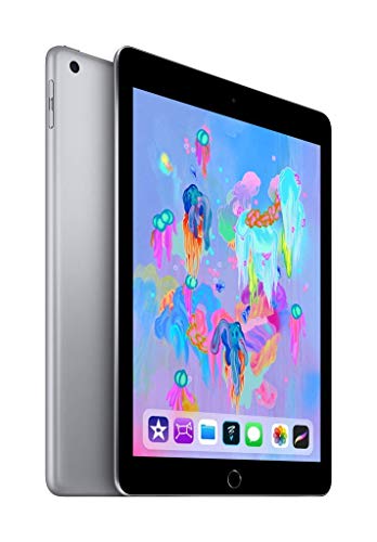 2018 Apple iPad (Wi-Fi + Cellular, 32GB) - Space Gray (Renewed)