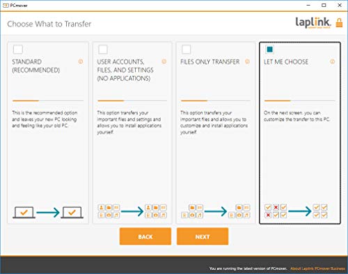 Laplink PCmover Business | Instant Download | PC to PC Migration Software | 5 Use | Automatic Deployment of New PCs