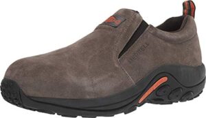 merrell men's jungle moc alloy toe construction shoe, gunsmoke, 13 wide