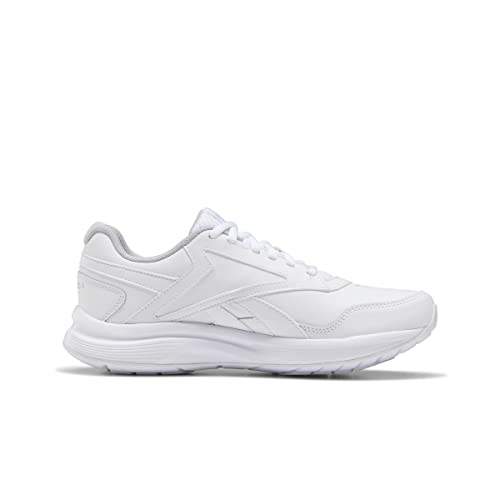 Reebok Women's Walk Ultra 7 DMX Max Shoe, White/Cold Grey/Collegiate Royal, 9.5