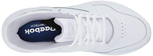 Reebok Women's Walk Ultra 7 DMX Max Shoe, White/Cold Grey/Collegiate Royal, 9.5