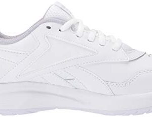 Reebok Women's Walk Ultra 7 DMX Max Shoe, White/Cold Grey/Collegiate Royal, 9.5