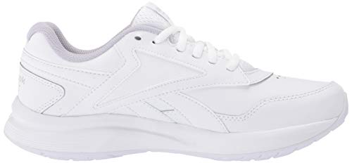 Reebok Women's Walk Ultra 7 DMX Max Shoe, White/Cold Grey/Collegiate Royal, 9.5