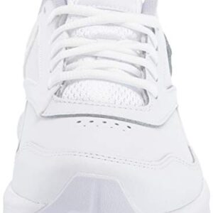 Reebok Women's Walk Ultra 7 DMX Max Shoe, White/Cold Grey/Collegiate Royal, 9.5