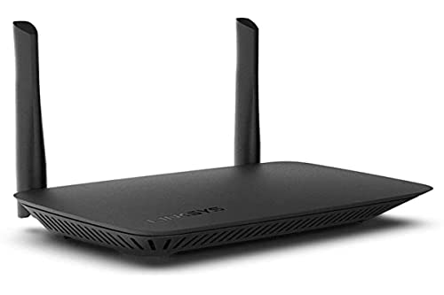 Linksys WiFi 5 Router, Dual-Band, 1,500 Sq. ft Coverage, 10+ Devices, Parental Control, Supports Guest WiFi, Speeds up to (AC1200) 1.2Gbps - E5400