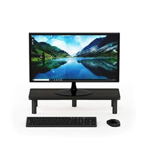 Furinno Turn-N-Tube Monitor Riser Stand, Espresso/Black