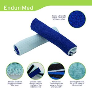 CPAP Strap Covers - Premium CPAP Strap Cushions by Endurimed - 2X CPAP Strap Cover – Superior Comfort Pads to Wrap Headgear Mask Strap for Resmed Airfit Airtouch f20 f30i, Dreamwear, & Other Models