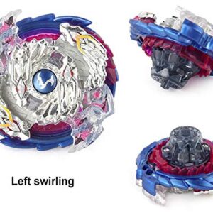 Elfnico Bey Battle Gyro Burst Battle Evolution Metal Fusion Attack Set with 4D Launcher Grip and Arena