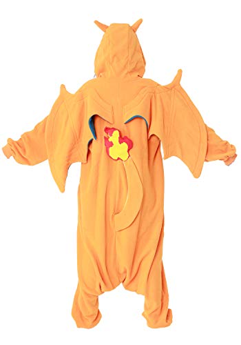 SAZAC Kigurumi - Pokemon - Charizard - Onesie Jumpsuit Halloween Costume Orange