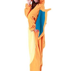 SAZAC Kigurumi - Pokemon - Charizard - Onesie Jumpsuit Halloween Costume Orange