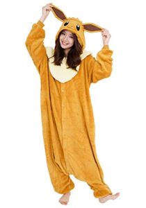 sazac kigurumi - pokemon - eevee - onesie jumpsuit halloween costume