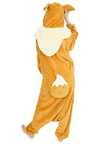 SAZAC Kigurumi - Pokemon - Eevee - Onesie Jumpsuit Halloween Costume