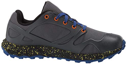 Merrell unisex child Altalight Low Hiking Sneaker, Grey/Orange, 4.5 Big Kid US