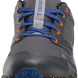 Merrell unisex child Altalight Low Hiking Sneaker, Grey/Orange, 4.5 Big Kid US