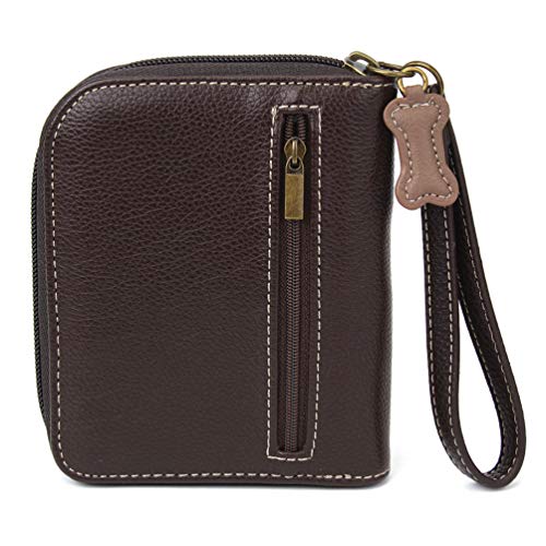 CHALA Zip-Around Wallet - Corgi - Mustard