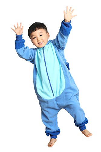 OGU' DEAL Kids Stitch Pajamas Animal Onesie Halloween Costumes One Piece Sleepwear for Boys and Girls