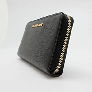 Large Pebbled Leather Smartphone Wristlet