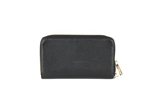 Large Pebbled Leather Smartphone Wristlet