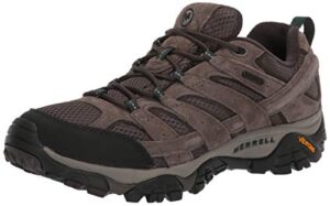 merrell mens moab 2 wp hiking boot, boulder, 10 us