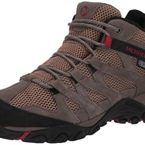 Merrell mens Alverstone Mid Waterproof Hiking Boot, Boulder, 11 US