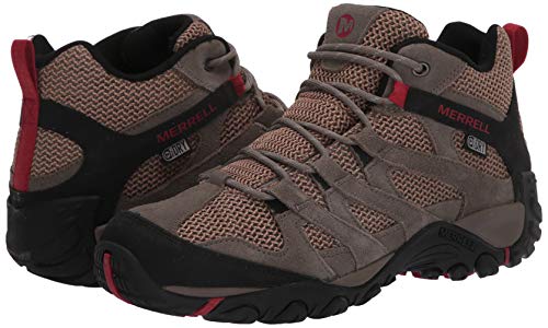 Merrell mens Alverstone Mid Waterproof Hiking Boot, Boulder, 11 US