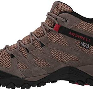 Merrell mens Alverstone Mid Waterproof Hiking Boot, Boulder, 11 US