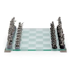 Royal Selangor Hand Finished Star Wars Collection Pewter Star Wars Classic Chess Set Gift for 2 players