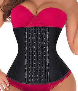 kimikal corset waist trainer for women waist cincher shapewear fajas colombianas waist trimmer tummy control steel bones tops bustiers body shaper