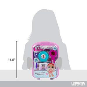 L.O.L. Surprise! Secret Reveal Roll-Its by Horizon Group USA,Unbag to Reveal Surprises.DIY Activity kit Includes Secret Decoder,Black Light Pen,Surprise Reveal Sheets,Scratch Art & More.