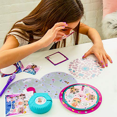 L.O.L. Surprise! Secret Reveal Roll-Its by Horizon Group USA,Unbag to Reveal Surprises.DIY Activity kit Includes Secret Decoder,Black Light Pen,Surprise Reveal Sheets,Scratch Art & More.