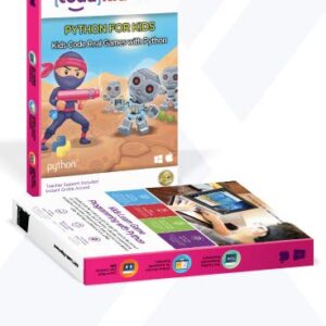 Code Python, Award-Winning STEM Courses, Coding for Kids, Ages 10+ with Online Mentoring Assistance, Learn Computer Programming and Code Amazing Games with Python (PC & Mac) (Box Art Varies)