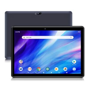 pritom m10 10 inch tablet - android tablet with 2gb ram, 64gb rom, 512gb expandable, quad-core, hd ips screen, 2.0 mp + 8.0 mp dual camera, wifi, bluetooth, stable tablet with 6000mah battery