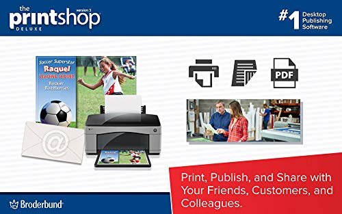 The Print Shop Deluxe 5.0 - Creative Design Suite for home and small business [PC Download]