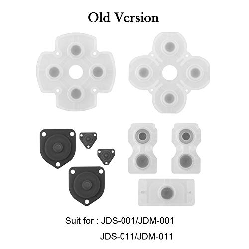 Onyehn 4 Set Silicone Conductive Rubber Pad Keypads for Sony Playstation 4 PS4 Controller for Dualshock 4 Buttons Repair Replacement Part