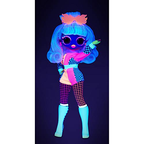 L.O.L. Surprise! O.M.G. Lights Speedster Fashion Doll with 15 Surprises, Multicolor