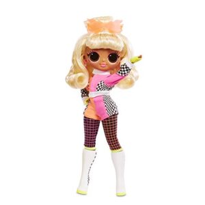 L.O.L. Surprise! O.M.G. Lights Speedster Fashion Doll with 15 Surprises, Multicolor