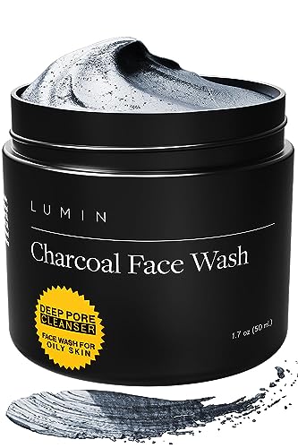 Lumin Charcoal Face Wash Men, Charcoal Cleanser, Mens Charcoal Face Wash, Men Face Wash Charcoal, Men's Facewash, Face Cleanser Charcoal, Charcol Face Wash, Charcoal Facewash 1.7oz