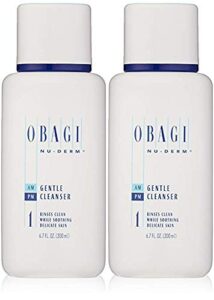 obagi nu-derm gentle cleanser, 6.7 fl oz pack of 2