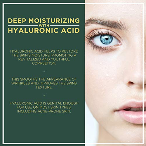 nuorganic Face Lifting Serum with Plant Stem Cells & Matrixyl 3000 - Advanced Anti-Aging to Minimize Fine Lines & Wrinkles - Vegan & Cruelty Free (1fl Oz)