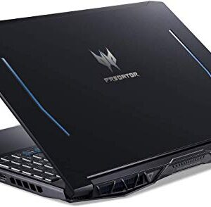 Acer Predator Helios 300 Gaming Laptop, Intel Core i7-9750H, GeForce RTX 2060, 15.6" Full HD 144Hz Display, 3ms Response Time, 16GB DDR4, 512GB PCIe NVMe SSD, RGB Backlit Keyboard, PH315-52-75DE,Black