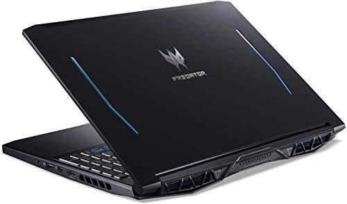 Acer Predator Helios 300 Gaming Laptop, Intel Core i7-9750H, GeForce RTX 2060, 15.6" Full HD 144Hz Display, 3ms Response Time, 16GB DDR4, 512GB PCIe NVMe SSD, RGB Backlit Keyboard, PH315-52-75DE,Black