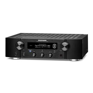 marantz pm7000n integrated stereo hi-fi amplifier heos built-in supports digital and analog sources compatible with amazon alexa phono input