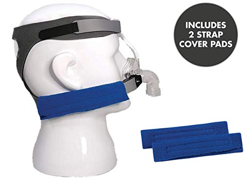 BALIBETOV CPAP Supplies - Universal Cpap Headgear Strap Replacement and cpap Strap Covers for Resmed Cpap Supplies and Various Cpap Mask - Ultralight Soft and Breathable (Mask Not Included) - (Gray)