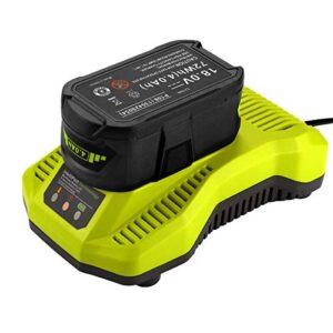 Swidan P117 18Volt Battery Charger for Ryobi One+ Plus P100 P108 P104 Lithium&Ni-cad Ni-Mh 12V MAX and 18V MAX Battery